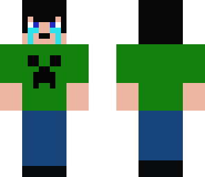 CUBEMAN triste | Minecraft Skin