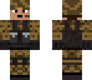 Takushu Sakusen Gun | Minecraft Skin