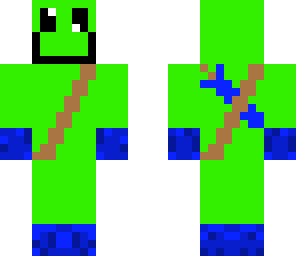 crazy frog | Minecraft Skin