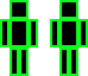 Green CubeX | Minecraft Skin