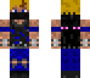 Blue Blond Rythian | Minecraft Skin