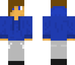 Blue Hood Guy | Minecraft Skins