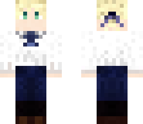 Saber casual - Fate stay night | Minecraft Skin