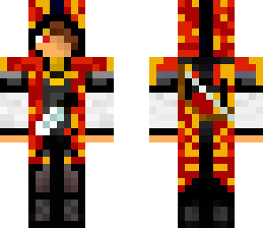Lava Archer Boy | Minecraft Skin
