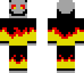 Flame Skull | Minecraft Skins