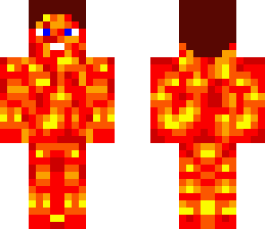 Lava Steve | Minecraft Skin