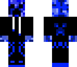 Creeper Azul DJ | Minecraft Skin