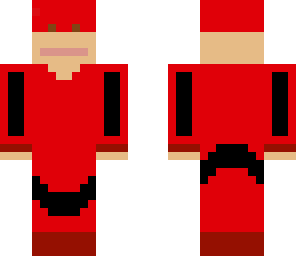 Guy With Custom Ruby Armor | Minecraft Skin