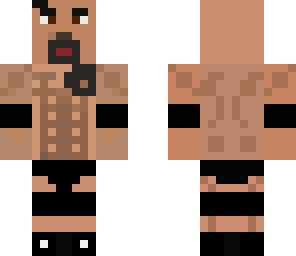 the rock | Minecraft Skin