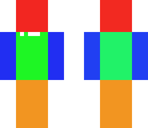 many colours | Minecraft Skin
