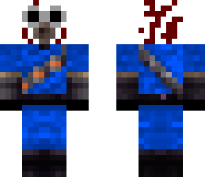 Blue Pyro Dragon | Minecraft Skin