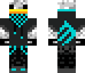 Blue Monster Energy Logo Minecraft Skins