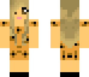 cheetah girl | Minecraft Skin
