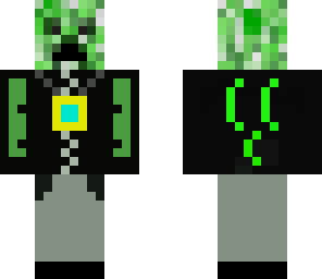 creeper gang commando | Minecraft Skin