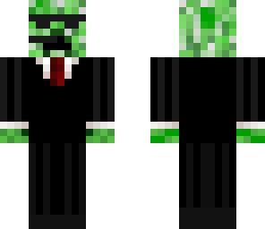 Agent Creeper | Minecraft Skin