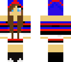 FINAL patriotic girl | Minecraft Skin
