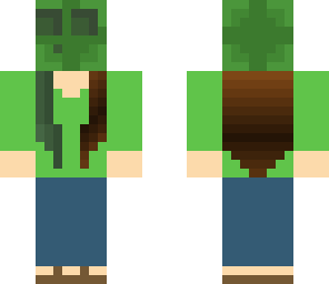 Kamefoo Harlem Shake Slime | Minecraft Skin