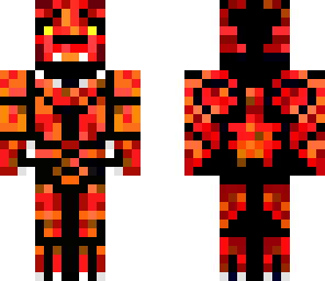 New Fire Dragon | Minecraft Skin