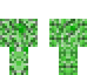 headless creeper | Minecraft Skin