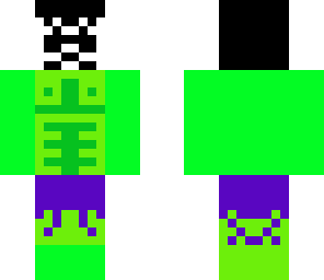 panda hulk | Minecraft Skin