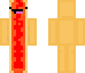 Hot Dog Guy With Ketchup | Minecraft Skin