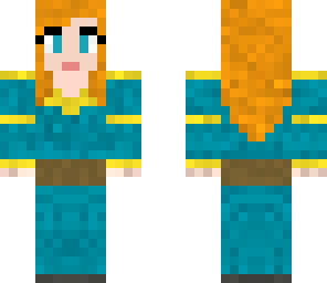 Brave -Merida- | Minecraft Skin