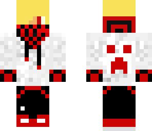 red creeper boy | Minecraft Skin