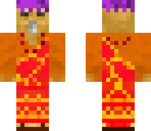 The Buddhist Monk KIng | Minecraft Skin