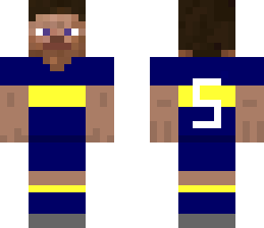 Skin Boca Juniors - CABJ - Argentina | Minecraft Skin