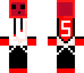 Red Slime dude | Minecraft Skin