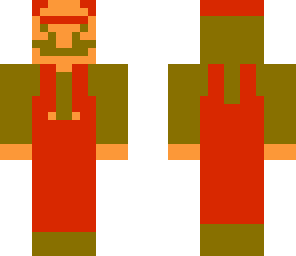 8 Bit Mario | Minecraft Skin