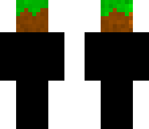 Grass block head | Minecraft Skin