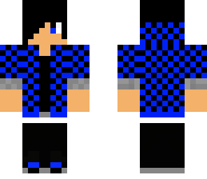 cool blue boy 4 | Minecraft Skin