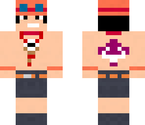 One Piece Ace | Minecraft Skins