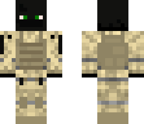 Me in My Airsoft Loadout | Minecraft Skin