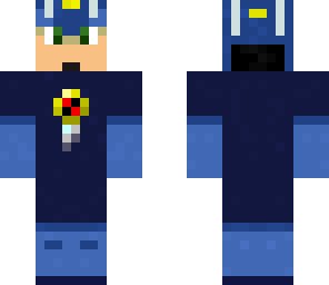 Megaman EXE | Minecraft Skin