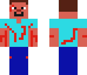 blood steve | Minecraft Skin