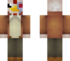 Bionic Chicken | Minecraft Skin