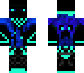 azul enderman | Minecraft Skin