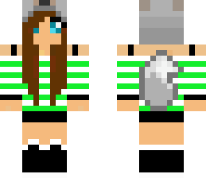 green wolf skin | Minecraft Skin