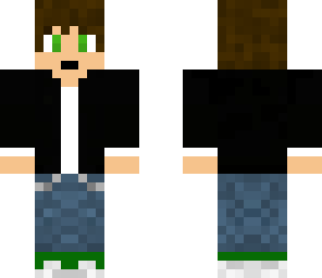 yellow hood steve | Minecraft Skins