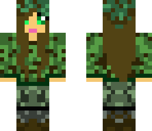 camo army girl | Minecraft Skin
