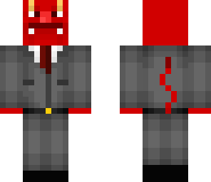 Devil In Suit | Minecraft Skins