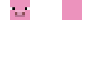 Floating pig head | Minecraft Skin