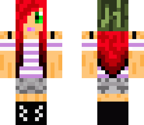 Red Haired MC Girl | Minecraft Skin