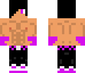 purple muscles | Minecraft Skin