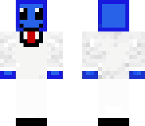 Blue Dip-Dop-Man | Minecraft Skin