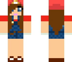 Mario Girl | Minecraft Skin
