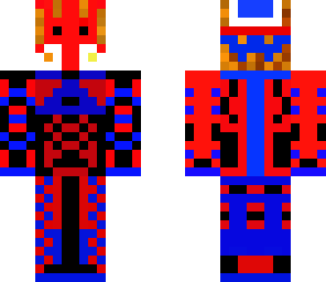 blue devil | Minecraft Skin