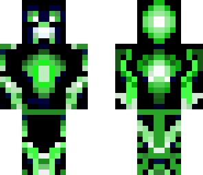 Tron Creeper | Minecraft Skin